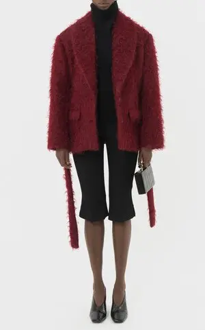 Arakii Exclusive Belted Mohair Jacket