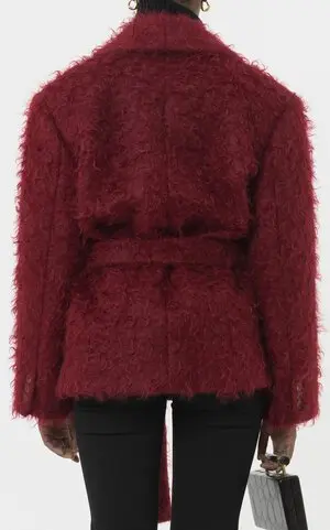 Arakii Exclusive Belted Mohair Jacket