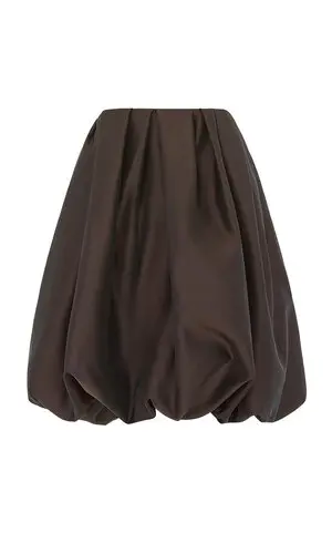 16Arlington Essia Silk Mini Dress - Brown