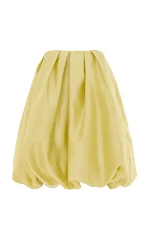 16Arlington Essia Silk Mini Dress Yellow