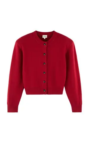 Arakii Exclusive Nea Wool Cardigan - Red