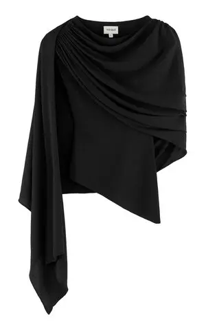 Arakii Exclusive Haze Asymmetric Top - Black