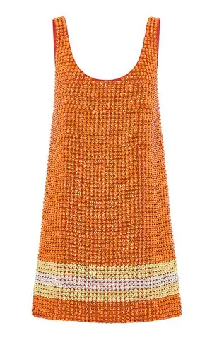 16Arlington Mirela Mini Dress Orange