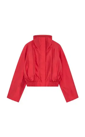 16Arlington Nina Silk Jacket - Red