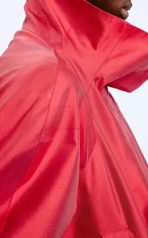 16Arlington Nina Silk Jacket - Red