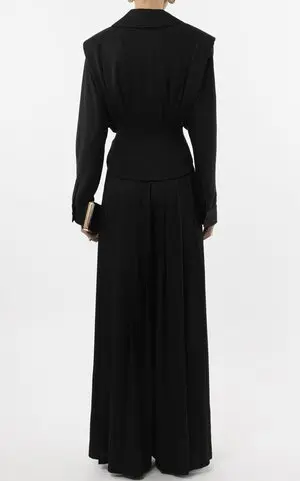 Arakii Exclusive Front Tie Silk Blouse