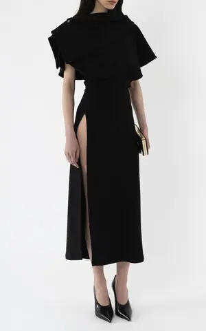 Arakii Exclusive Structured Pin Maxi Dress