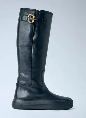 Chloé Delia Leather Boots