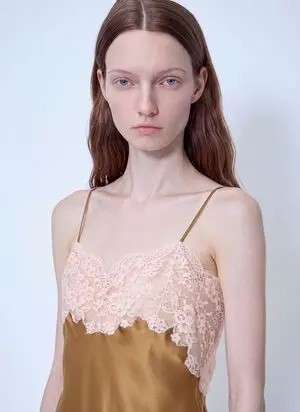 Saint Laurent Lace Camisole Top