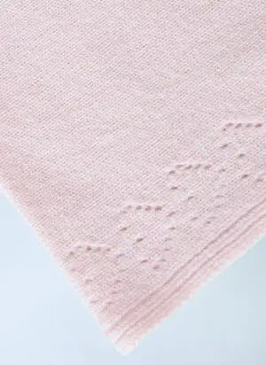 Chloé Iconic Wool Scarf - Pink