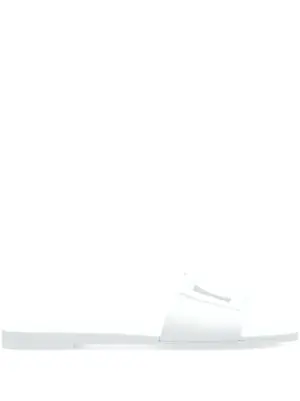 Dolce & Gabbana Slide Sandals White