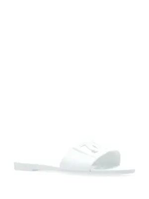Dolce & Gabbana Slide Sandals - White