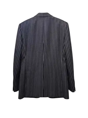 TOM FORD British Sharp Stripe Double-breasted Jacket