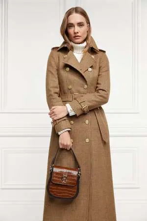 Holland Cooper Chelsea Saddle Bag Croc