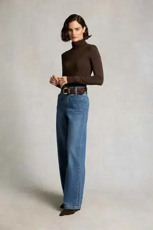 Holland Cooper Supersoft Roll Neck Top