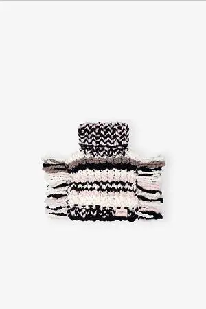 GANNI Multicolor Hand-knit Neckwarmer - Mixed