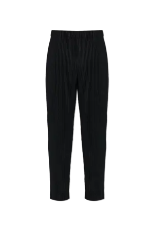 Issey Miyake Pleated Trousers - Black
