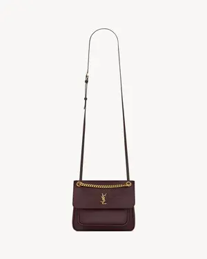Saint Laurent Soft Niki Baby In Lambskin In Pink