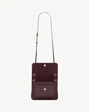 Saint Laurent Soft Niki Baby In Lambskin In Pink
