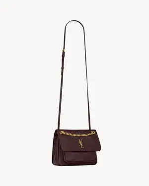 Saint Laurent Soft Niki Baby In Lambskin In Pink