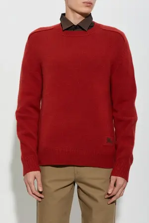 Burberry Crew Neck Cashmere Sweater