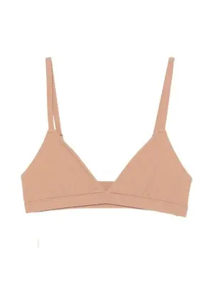 SKIMS Triangle Bralette Bra - Brown