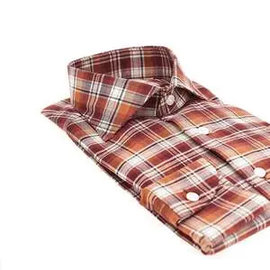 BORRIELLO NAPOLI Check Twill Shirt