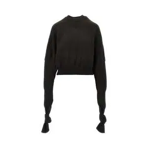 Jacquemus Fiocco' Wool And Cashmere Sweater - Brown