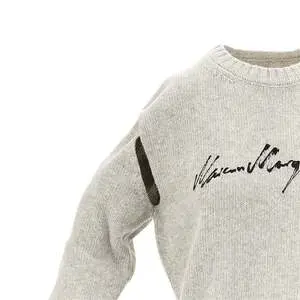 MAISON MARGIELA Calligraphic Print Weater
