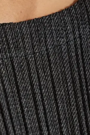 Issey Miyake Pleated Long-sleeve Top