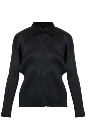 Issey Miyake Pleated Cardigan
