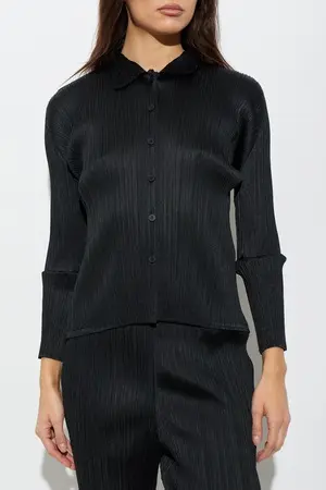 Issey Miyake Pleated Cardigan