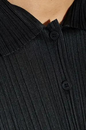 Issey Miyake Pleated Cardigan