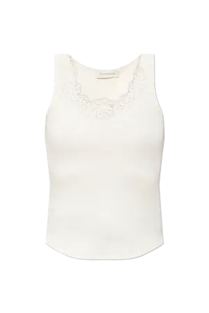 Zimmermann Lace-trimmed Top