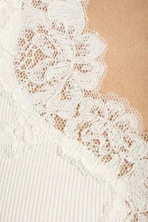 Zimmermann Lace-trimmed Top