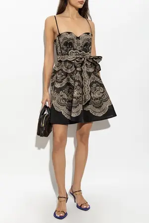 Zimmermann Short Dress With Pockets