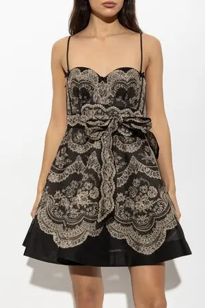 Zimmermann Short Dress With Pockets