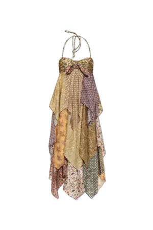 Zimmermann Silk Dress With Tie Fastening