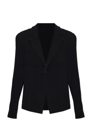 Issey Miyake Pleated Jacket - Black