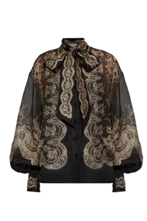 Zimmermann Tie-neck Blouse