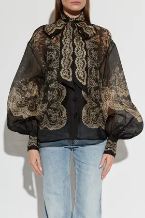 Zimmermann Tie-neck Blouse