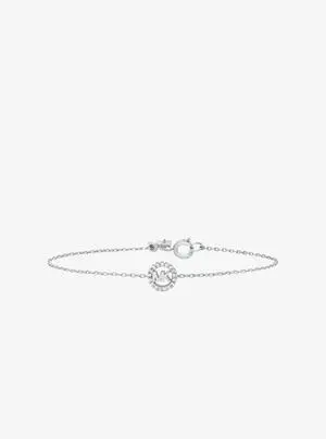 Michael Kors Pavé Logo Charm Bracelet In By