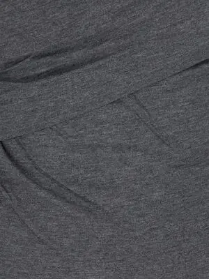 Isabel Marant Étoile Draped Long-sleeved Viscose Top - Grey