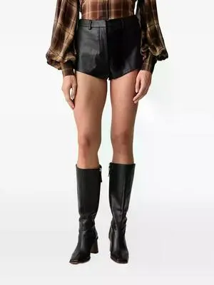 Bardot Jayla Belt-loops Shorts - Black