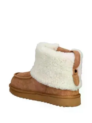 Liu Jo Ankle Boots In Suede With Fodera Teddy