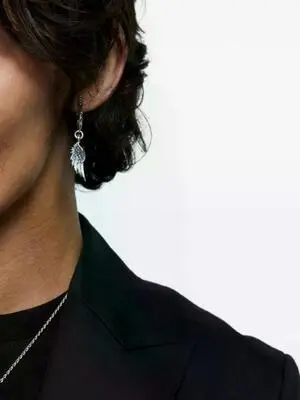 Emanuele Bicocchi Ala Wing-pendant Hoop Earring