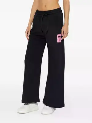 Palm Angels Brushed Palm Tree Sweatpants