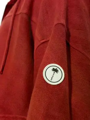 Palm Angels Palm Tree Zip Loose Hoodie