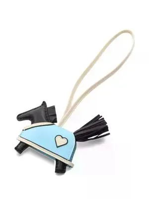 Hermès Pm Rodeo Loveo Horse Bag Charm - Blue