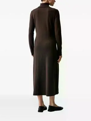 Marc O'polo Roll-neck Knitted Maxi Dress
